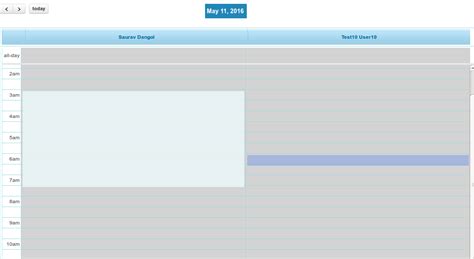 Jquery Differentiate Events In Resource View In Fullcalendar Stack