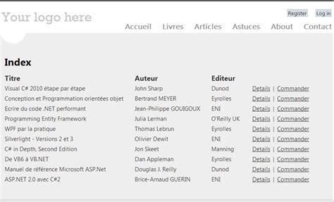les nouveautés d asp mvc 4 pour le développement d applications web