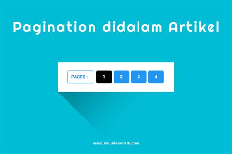 Cara Membuat Pagination Dengan Fungsi Refresh Di Postingan Blog