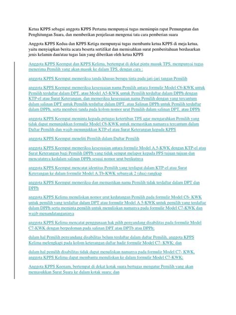 Contoh Formulir Model C7 Kwk Seputar Model