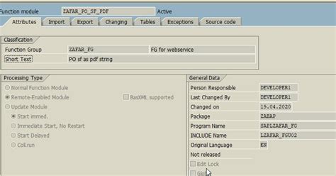 Smartforms Output As Xstring Using Rfc In Sap Abap