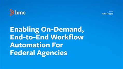 On Demand End To End Workflow Automation For Federal Agencies Meritalk