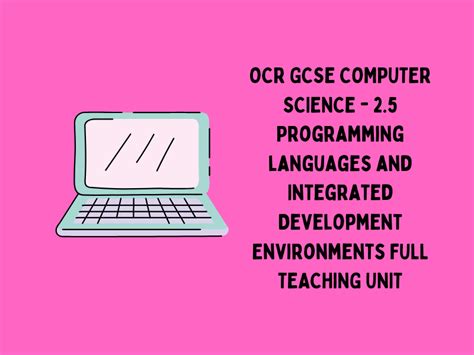 J277 Ocr Gcse Computer Science 25 Programming Languages And