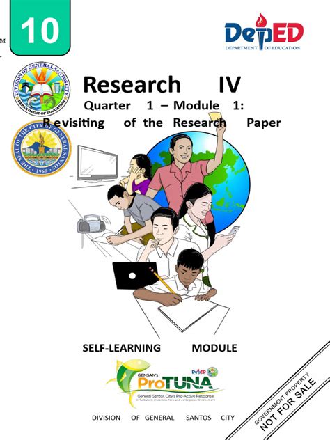G10 Slm Q1 Module 1 Week1 Revisiting The Research Paper Pdf