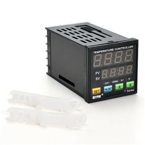 F C PID Temperature Controller AGPtEK Dual Display Digital Programmable Temperature Control TA