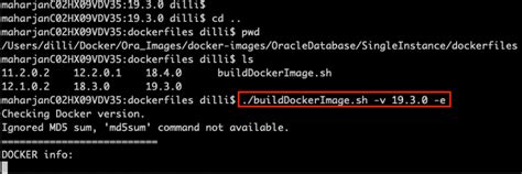 Install Oracle Database 19c In Docker Container ~ Dillis Oraclemysql