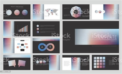 비즈니스 프레젠테이션 템플릿 집합입니다 기조 연설 파워 포인트 배경 템플릿 슬라이드 웹 사이트 아이디어 브로셔 커버 디자인 연례