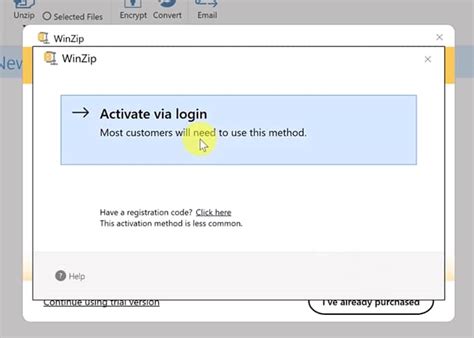 How To Activate WinZip