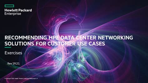 Module Exercises HPE Certification Courses