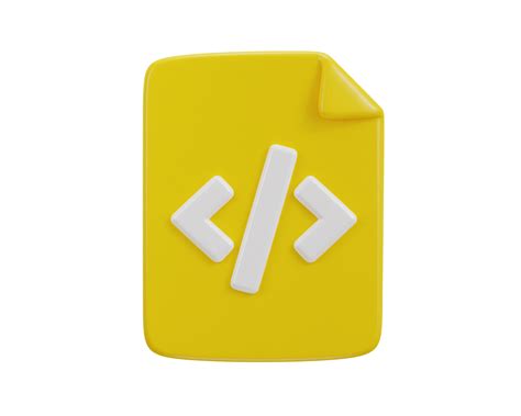 3d Web Page And Programming Code Icon Illustration 41463799 Png