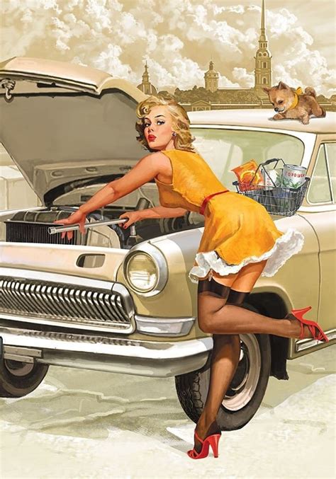 Personalized Portrait Classic Pin Up Art Realistic Style Etsy