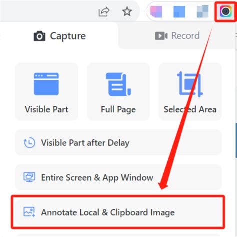 How To Annotateedit Local Or Clipboard Images Awesome Screenshot