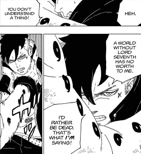 Some Kawaki Fans Are Making Jokes About Boruto Being Suicidal Kawaki R Boruto