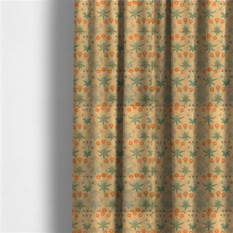 Vintage Sprig Wallpaper Print Upholstery Fabric Dp 97 Made To Measur
