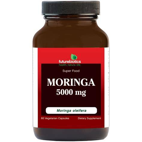 Moringa 5000 Mg 60 Vegetarian Capsules