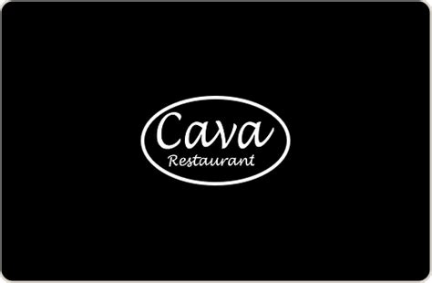 Purchase An Et Card Cava Restaurant