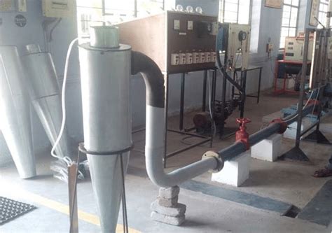 Experimental Setup Of Cyclone Separator Download Scientific Diagram