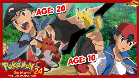 Adult Ash Finally Revealed In The Pok Mon Anime Ash Ketchum Grows Up Youtube