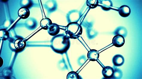 High Quality 4k Molecular Animation Abstract Molecular Structure Visualization For Science