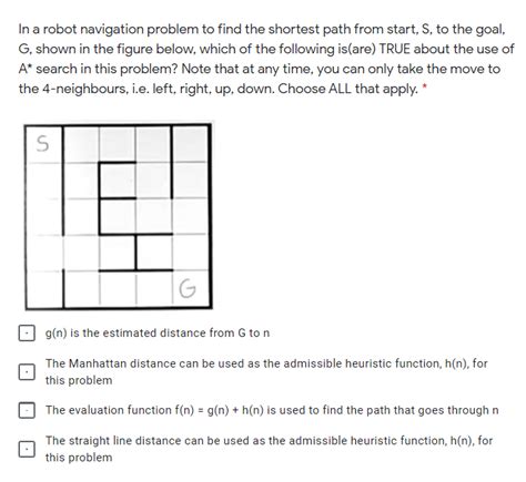 solved in a robot navigation problem to find the shortest