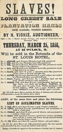 Glossary Of American Slavery Wikipedia