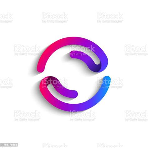다채로운 밝은 선으로 형성된 아랍 숫자 0 로고 리본에서 접힘 벡터 일러스트레이션 10eps 0에 대한 스톡 벡터 아트 및 기타 이미지 Istock