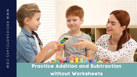 Addition And Subtraction Practice Without Worksheets
