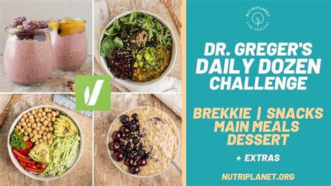Dr Gregers Daily Dozen Checklist For Optimum Health Nutriplanet