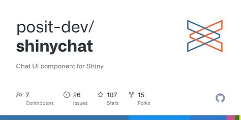 Github Posit Devshinychat Chat Ui Component For Shiny