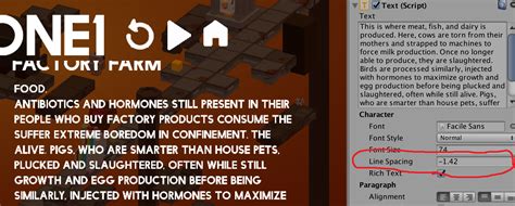 Unity Game Engine Text Component Displaying Lines In Reverse Order