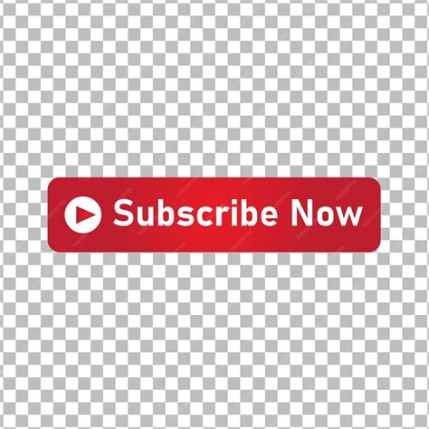Premium Vector Youtube Subscribe Button With Notification Bell Icon And Youtube Logo For