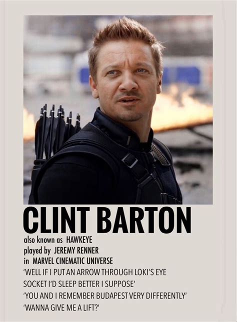 Clint Barton Artofit