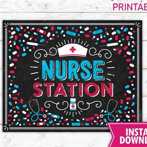 Nurse Sign Etsy