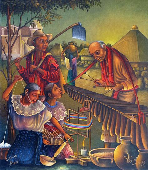 Pedro Rafael Gonzalez Chavajay Indigenous Maya Artist From Guatemala