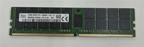 New Sk Hynix 128gb 4drx4 Ddr4 Pc4 3200 Ecc Reg Server Memory