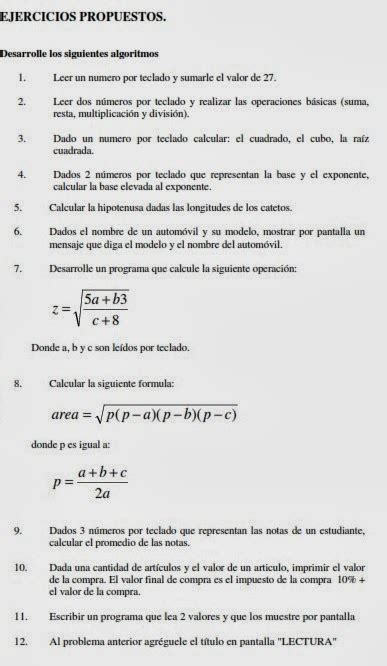 Programación De Software Abs Taller Algoritmos