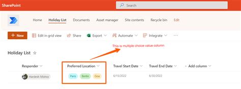 how to extract value from sharepoint multiple choice values column in flow gopenly hardesh