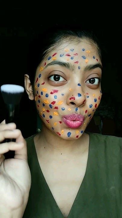 Viral Colour Theory Makeup Challenge Makeupchallenge Youtube