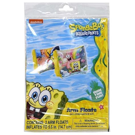 Swimming Pool Inflatable Arm Spongebob And Patrick Floaties Inflatable Pool Spongebob