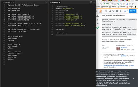 How To Combine Wordpress Htaccess On My Root Domain Php On Subfolder