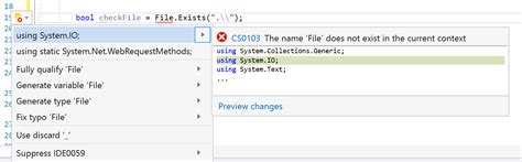 Add Usings Leaves Out Some Expected Directives · Issue 33891 · Dotnetroslyn · Github