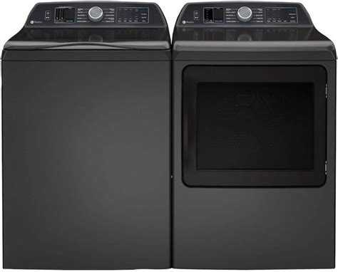 Ge Profile™ Diamond Gray Laundry Pair Purcell Appliance Center