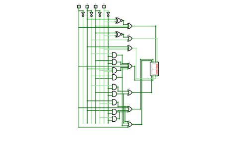 Circuitverse Bcd To 7 Segment Decoder