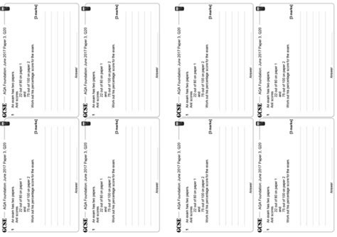Percentage Problems Calculator Gcse Questions Foundation Aqa Teaching Resources