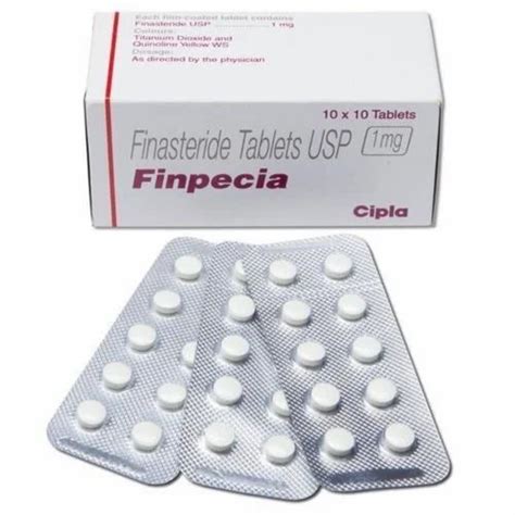 1 Mg Finasteride Tablets Ip At ₹ 220stripe Finasteride Tablets In