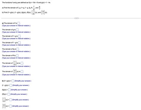Solved The Functions F And G Are Defined As F X X And Chegg Com