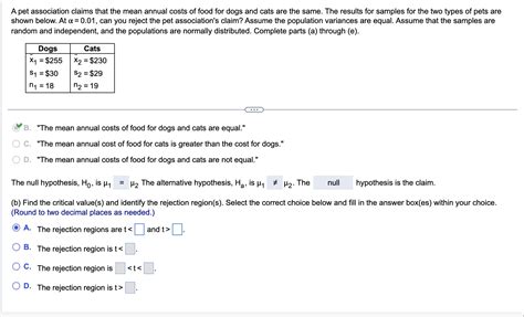 solved c find the standardized test statistic d decide