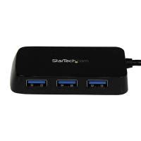 Startech Port SuperSpeed Mini USB Hub Black Msy Com Au