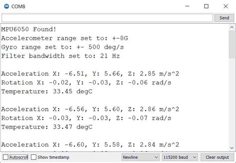 mpu6050 gyroscope interfacing with esp32 esp32