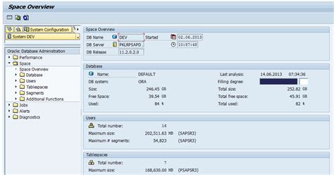 Sap Basis For Beginner How To Perform Database Analysis In Sap System Tcode Db02